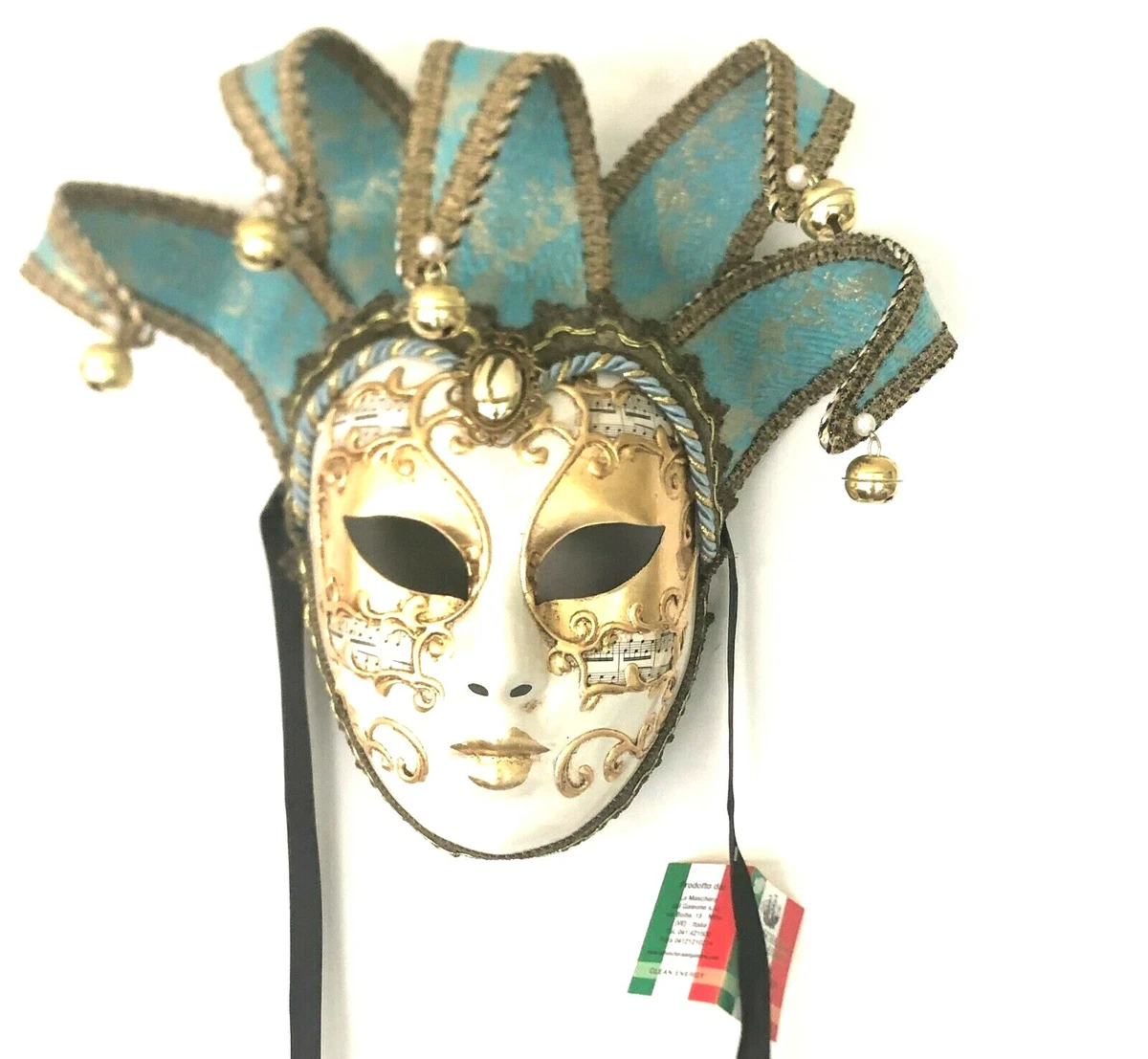 Blue Venetian Masks Designs