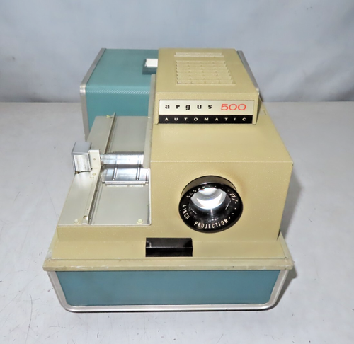 Vintage ARGUS 500 Automatic Film Slide Projector. Model 58 | eBay