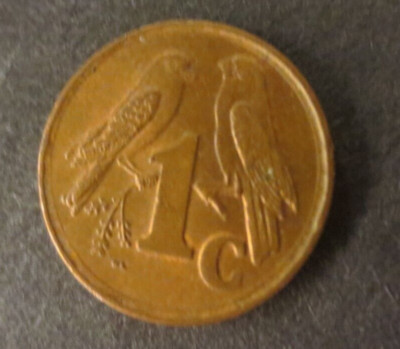 South Africa 1 Cent Iningizimo AFRIKA Copper plated steel Coin 1996 | eBay