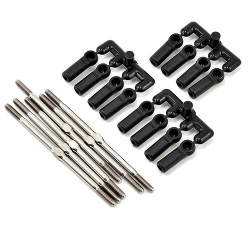 Lunsford Titanium RC Turnbuckle Kits Associated Axial Tekno TLR Traxxas ...