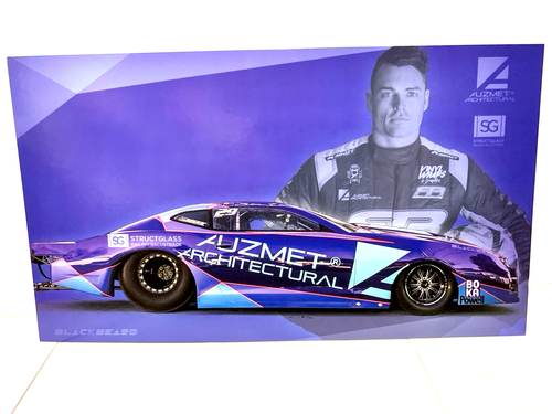 SHANE TUCKER AUZMET ARCHITRCTURAL NHRA CHEVROLET PRO STOCK DRAG RACING ...