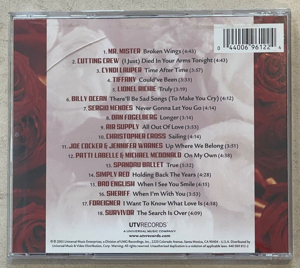 Pure 80's Love: The #1 Hits Various Artists 44006961224 | eBay