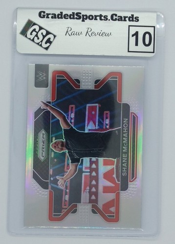 2022 Panini Prizm WWE Silver Shane McMahon #52, Raw Review Graded GSC ...