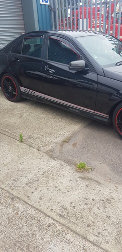 AMG Edition C63 Edition 1 Side Stripe Decals Stickers MERCEDES BENZ C ...