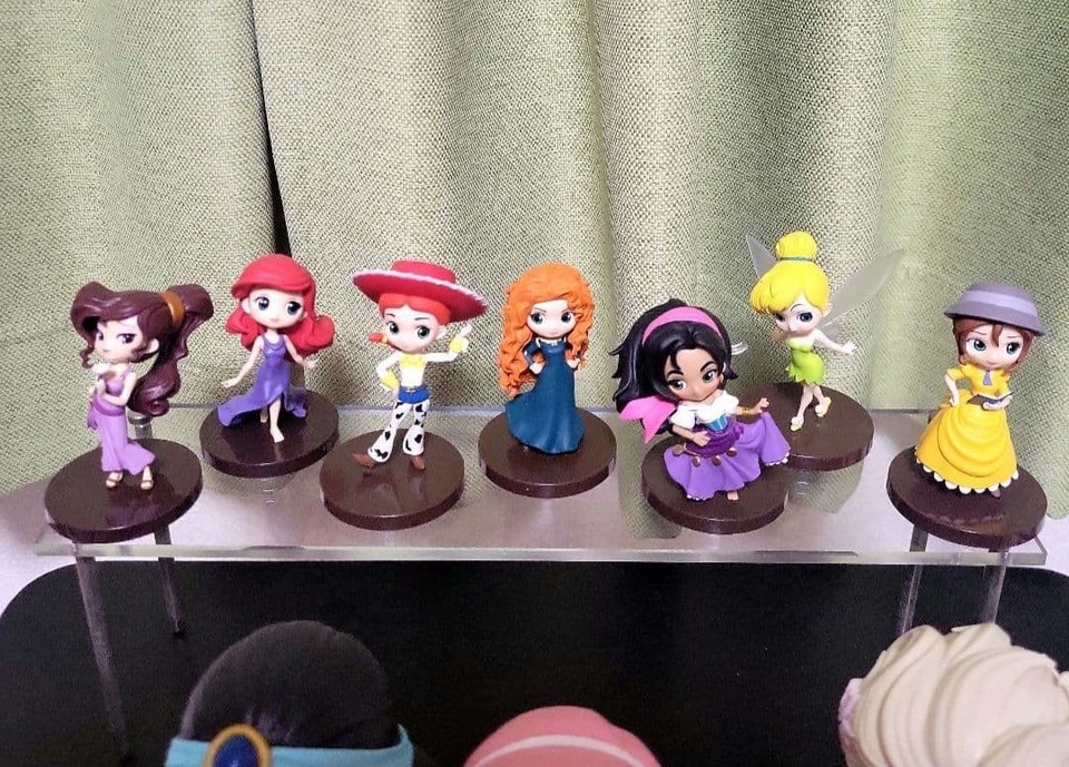 Disney Q posket Princess 18-Pack Figures, Includes Snow White ...