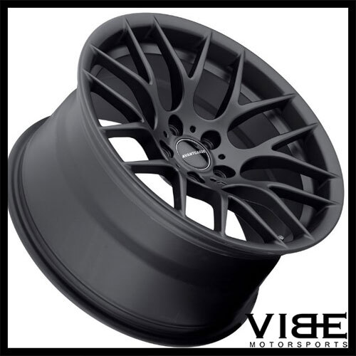 19" AVANT GARDE M359 BLACK CONCAVE WHEELS RIMS FITS BMW E92 E93 328i ...