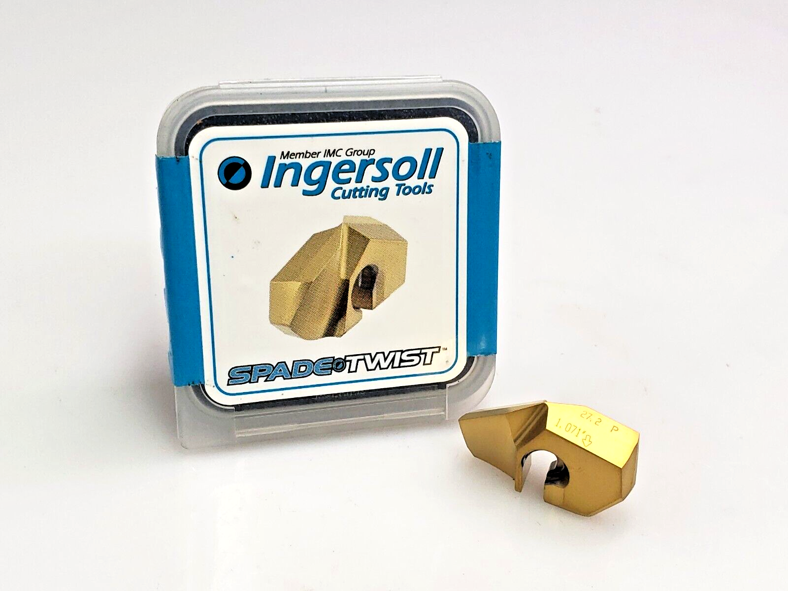 Ingersoll LPA2720R01 IN2505 1.071" / 27.2mm Carbide Spade Twist Drill ...