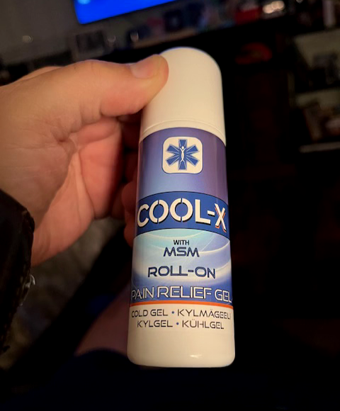 COOL-X - Cold Gel Pain Relief Roll-On, With MSM (75ML) - 09/2028 - NIB ...