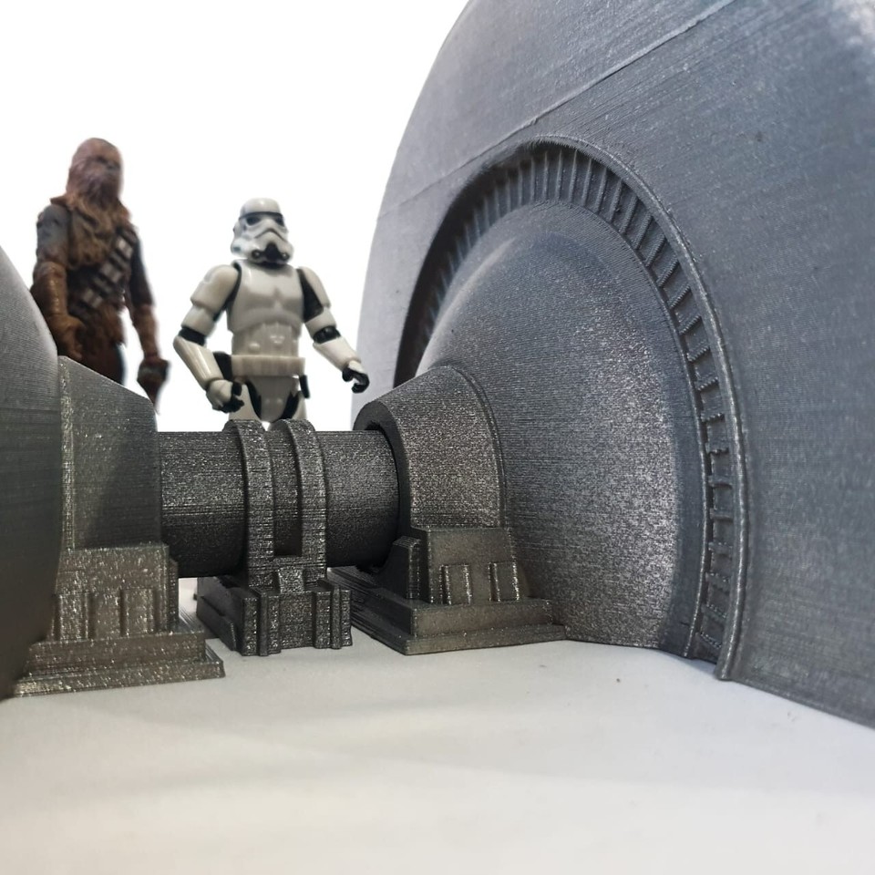 Hoth Echo Base Power Generator for 3.75 in (1:18) Figure Diorama | eBay