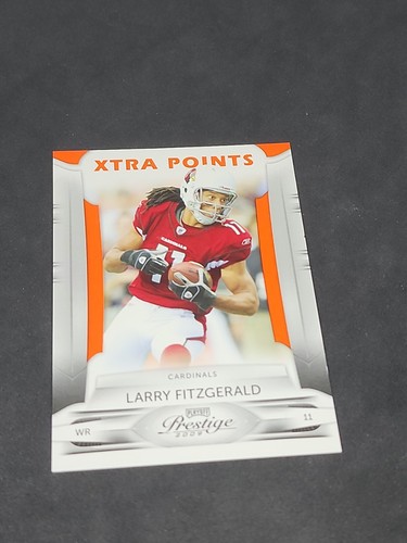 Larry Fitzgerald 2009 Prestige Card No. 2 - Xtra Points Parallel Serial ...