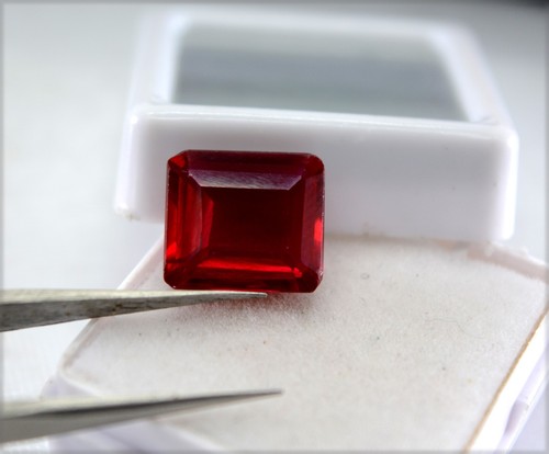9.10 Ct Certified Natural Rare Burma VVS Red Ruby AAA+ Cut Loose ...