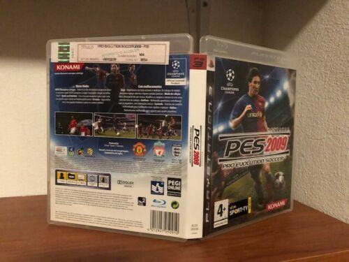 PES 2009 Pro Evolution Soccer Sony PlayStation 3 PS3 Complete English ...