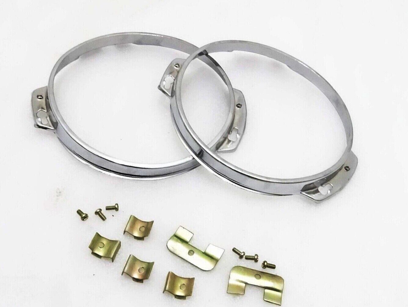 Suzuki Samurai Gypsy Headlight Head Lamp Chrome Bezel Ring Rim Set | eBay