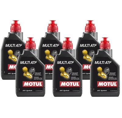 Motul MULTI ATF - 6L - Fully Synthetic Automatic Transmission Fluid (6 ...