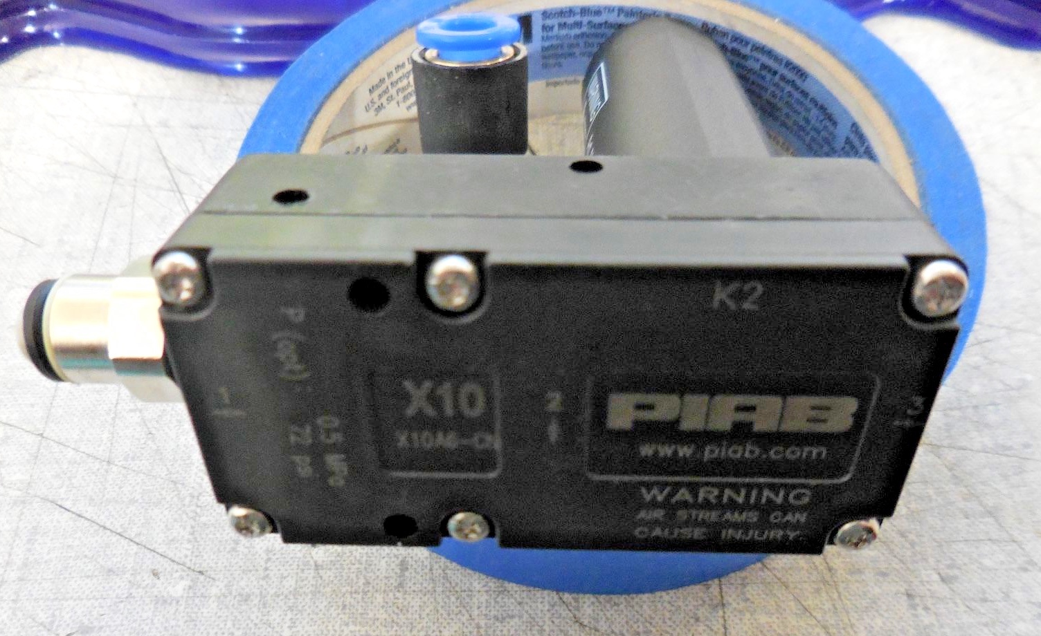PIAB X10A6-CN/ 32.16.009/ 0.5 MPa/ 72 PSI/ Air Stream Valve | eBay