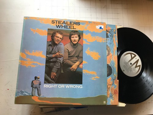 STEALERS WHEEL right or wrong original LP A&M 1975 GERRY RAFFERTY ...