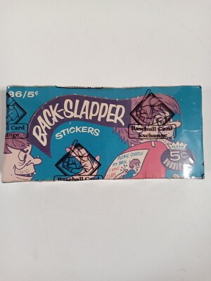 1967 Fleer Back Slapper Unopened Wax Box BBCE Sealed - ** # | eBay