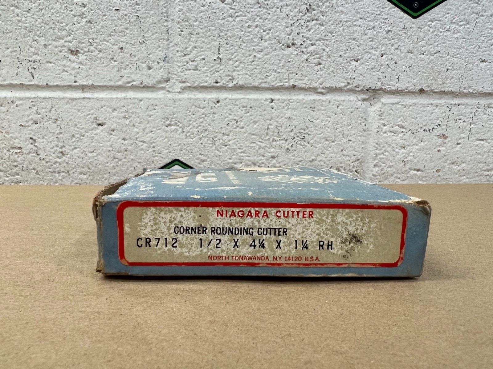 Niagara Cutter CR712 1/2 x 4 1/4 x 1 1/4 RH Corner Rounding Cutter | eBay