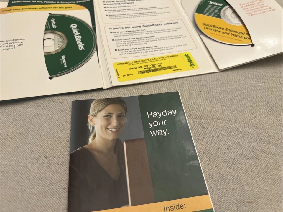 Intuit QUICKBOOKS PRO 2008 Full-Retail w/License (Windows XP/Vista ...