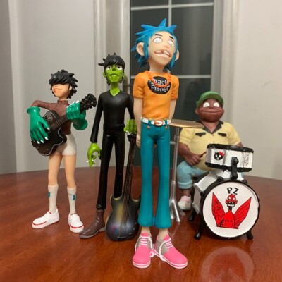 4pcs/set Virtual Gorillaz Band Action Figure Rock Band Member ...