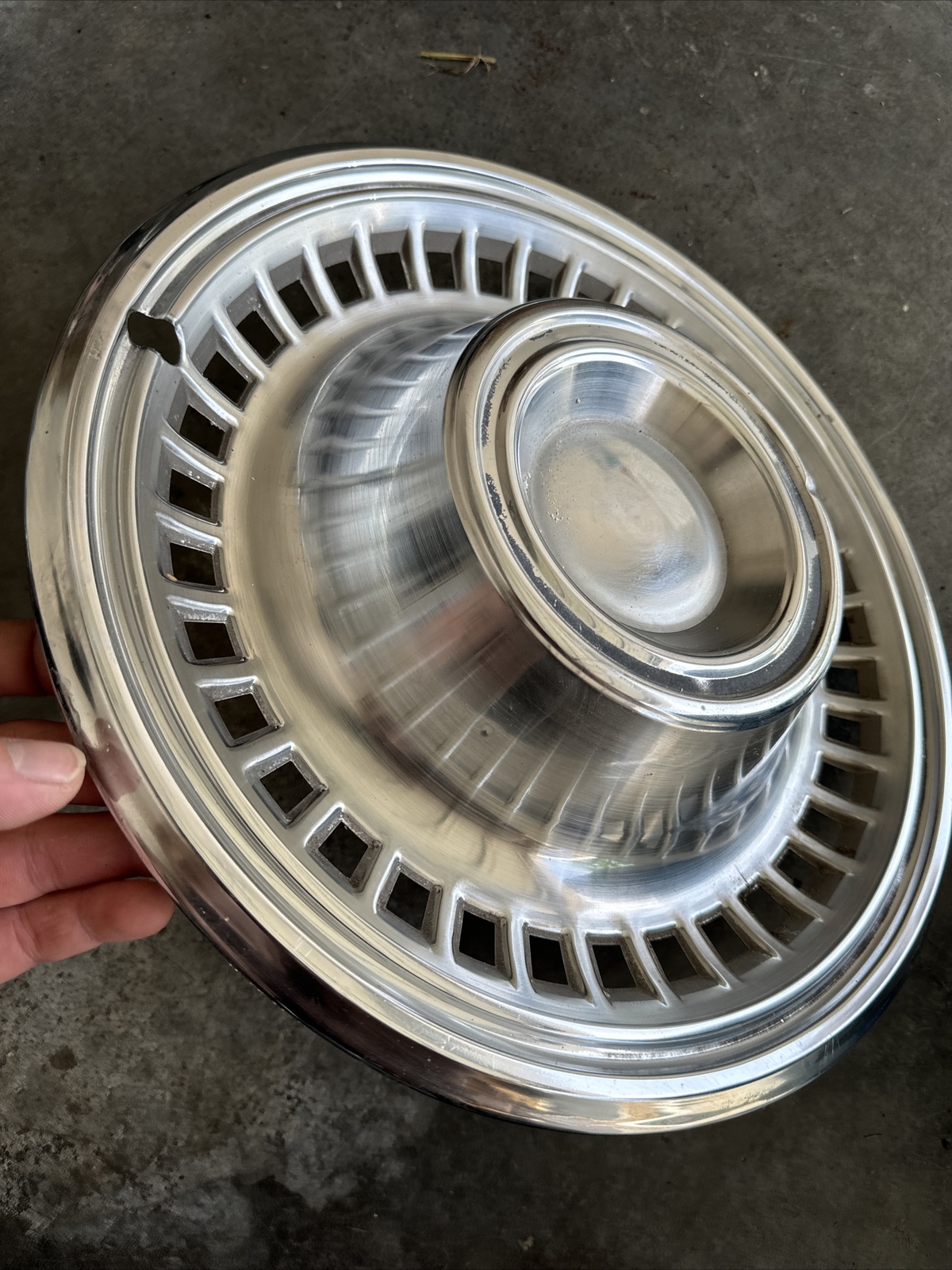 Vtg Original 1971-1972 Chevy Impala BelAir 15" Hubcap Full Wheel Cover ...