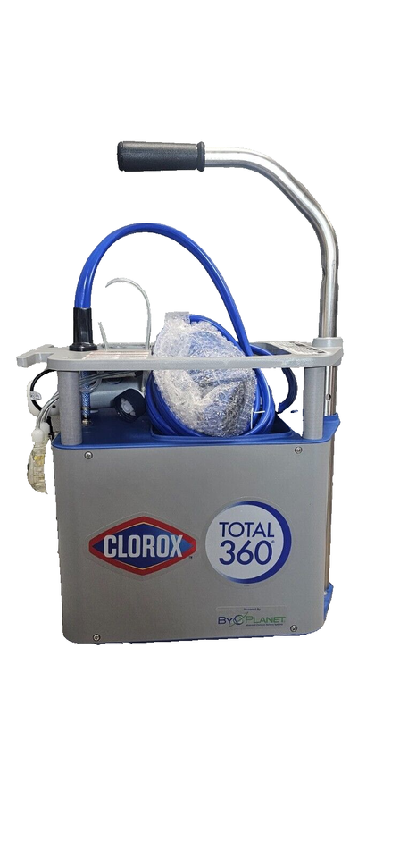 Lot 5 Clorox Total 360 System Electrostatic Sprayer, Cart System ...