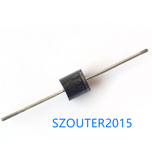 10PCS P600A/P600B/P600D/P600G/P600J/P600K/P600M Rectifier Diode 50V-1KV ...
