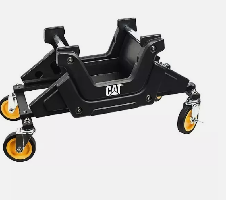 CAT Rolling Utility Seat with Detachable Sitting Creeper Garage Shop ...