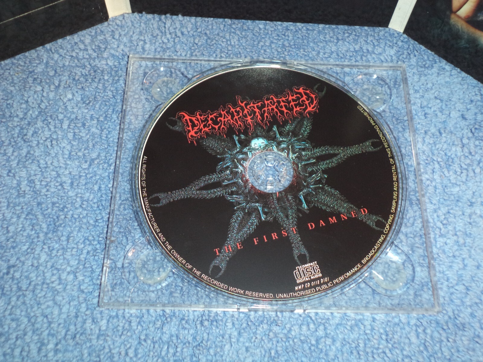 Decapitated – The First Damned CD 2002 Metal Mind Records – MMP CD 0112 ...