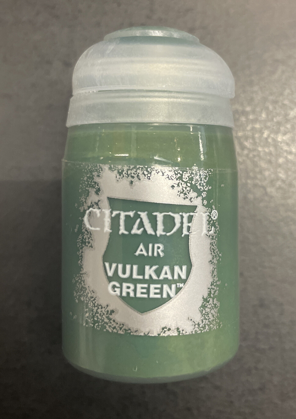 AIR VULKAN GREEN 24 ml Acrylic Paint Pot (Games Workshop Citadel) 28-65 ...