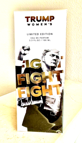 Trump FIGHT FIGHT FIGHT PERFUME WOMEN'S LIMITED EDITION 3.4 oz New ...