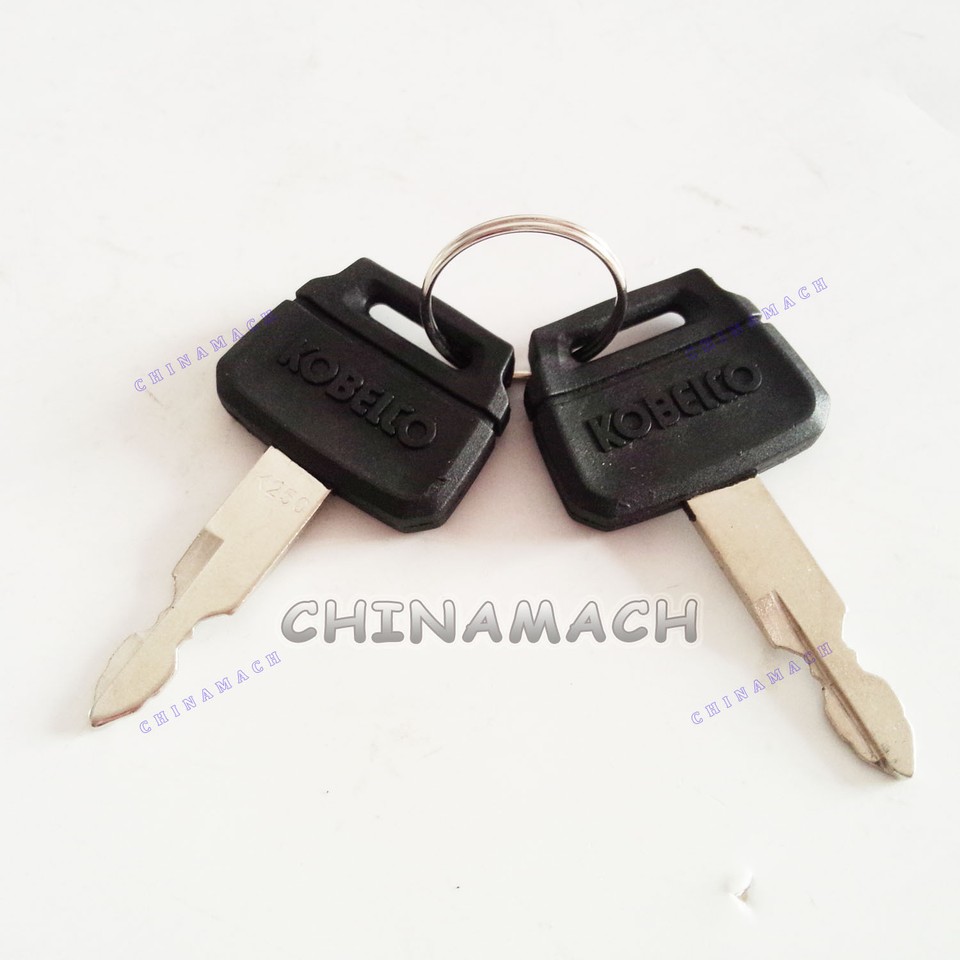 New k250 Keys for Kobelco SK-8 Excavator 4pcs/lot | eBay