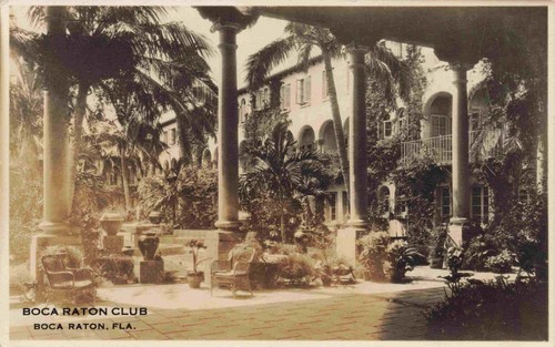 A View Of The Boca Raton Club, Boca Raton, Florida FL RPPC | eBay
