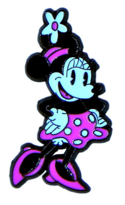 Minnie Mouse Hands On Hips Pink Individual Disney Park Trading Pin ...