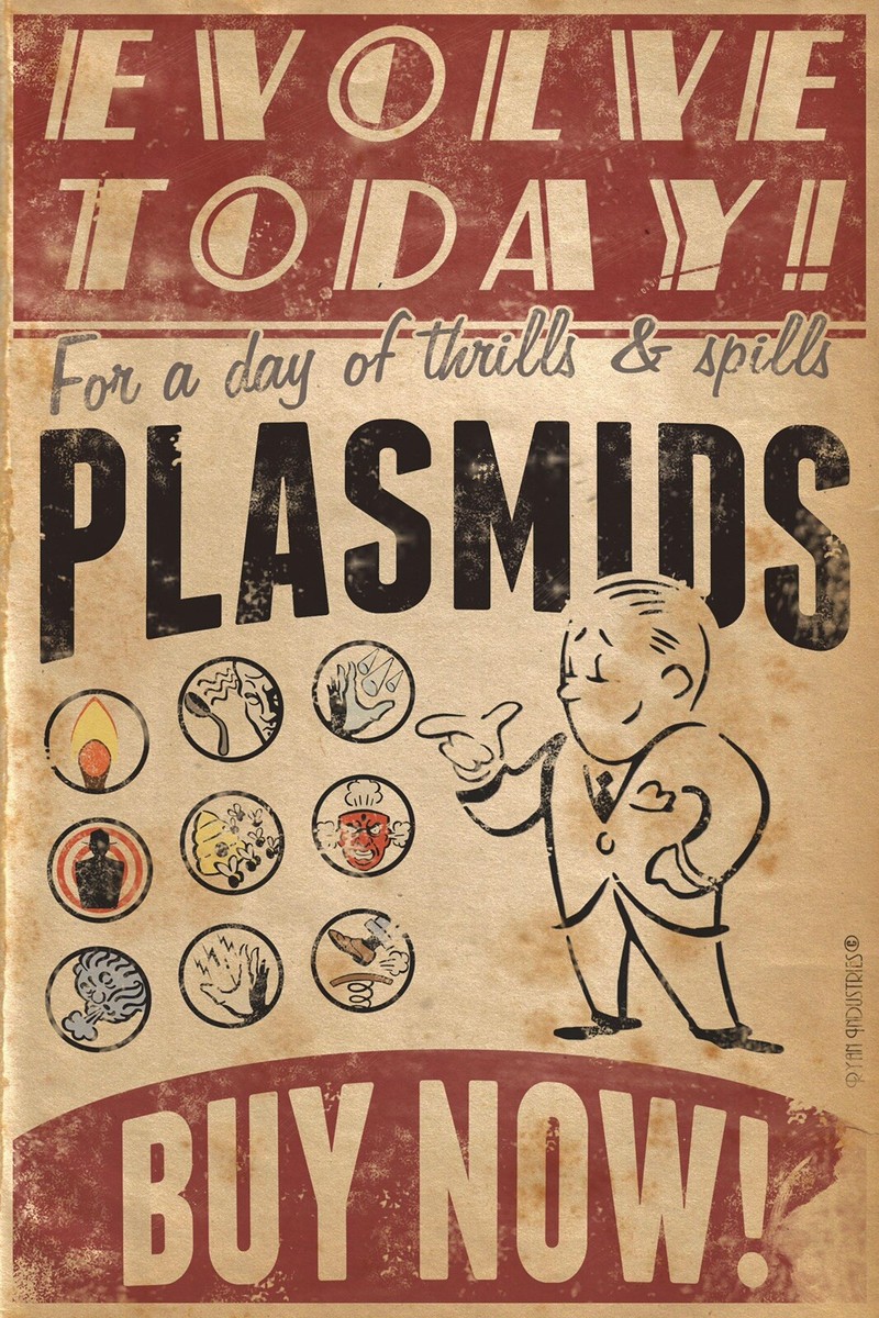 Bioshock Plasmid Posters