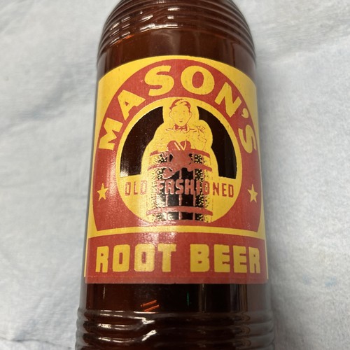 Vintage 1950 "Mason's Old Fashioned Root Beer" (10 oz.) Soda Bottle | eBay