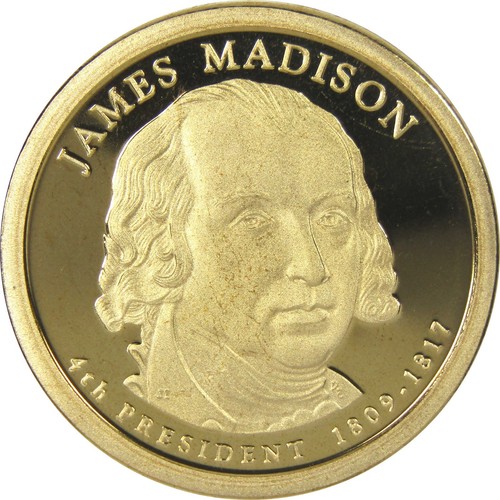 2007 S James Madison Presidential Dollar Choice Proof $1 Coin | eBay