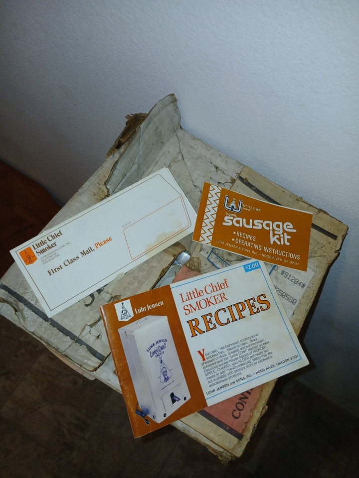 Used Luhr Jensen Little Chief Electric Smoker (top-loader) COMPLETE ...