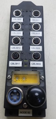 Turck FDNL-S1600-T 16 In station bus stop devicenet 11-26 VDC | eBay