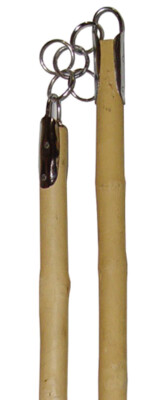 WLE Traditional White Waxwood Two Section Staff 81" Overall Length | eBay
