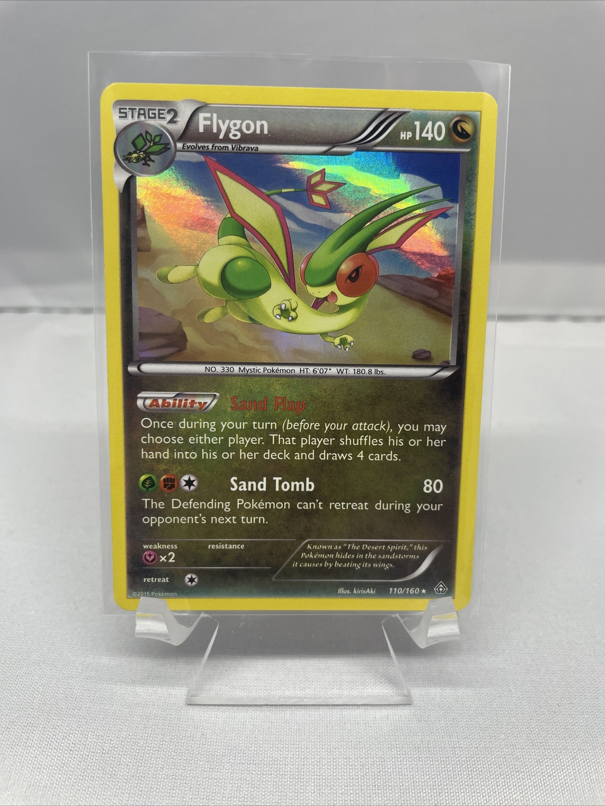 Pokemon TCG Flygon Holo Rare XY Primal Clash 110/160 | eBay.de