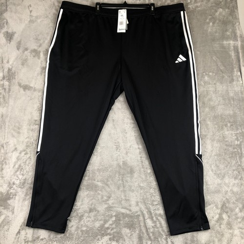 Adidas Tiro 23 League Pants Triple 3 Stripe BLACK HS7232 Men’s 4XL NWT ...