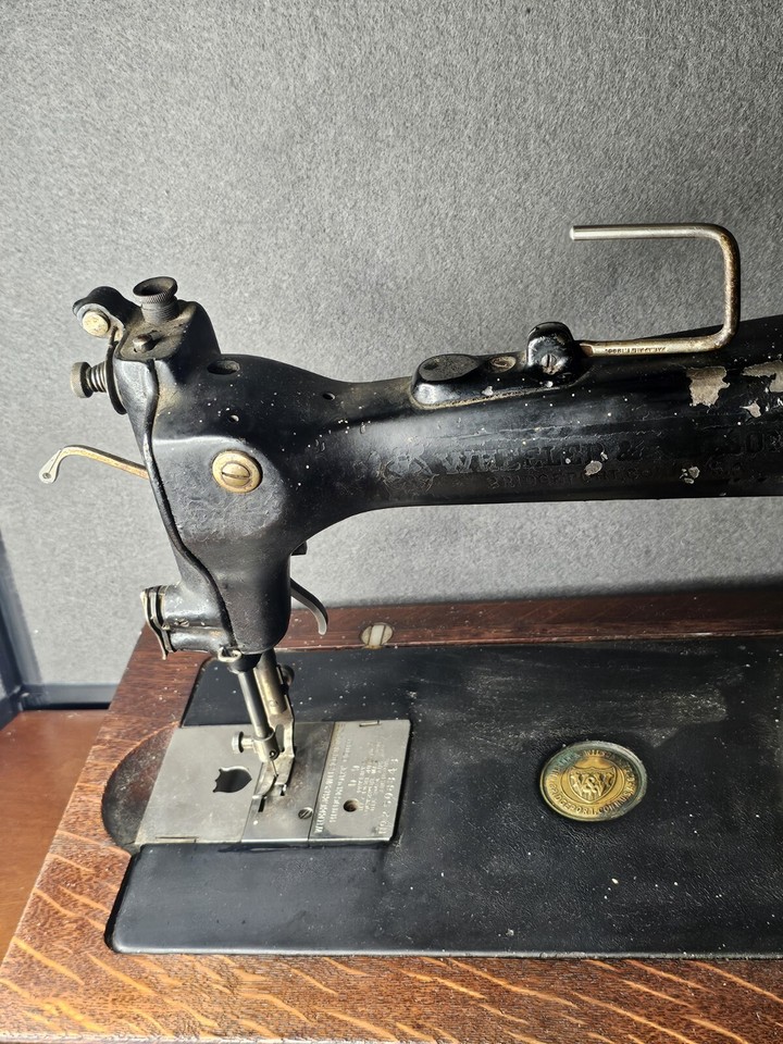 Antique Wheeler & Wilson D9 Sewing Machine Circa 1898 | eBay