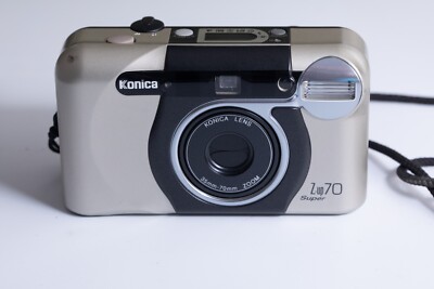 Camera-KONICA Z UP 70 Film 1990--24x36cm -Gray-Good condition | eBay