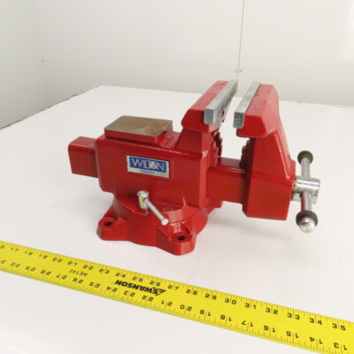 Wilton Utility 6-1/2" Combination Swivel Base Bench Vise W/ Pipe Jaws ...
