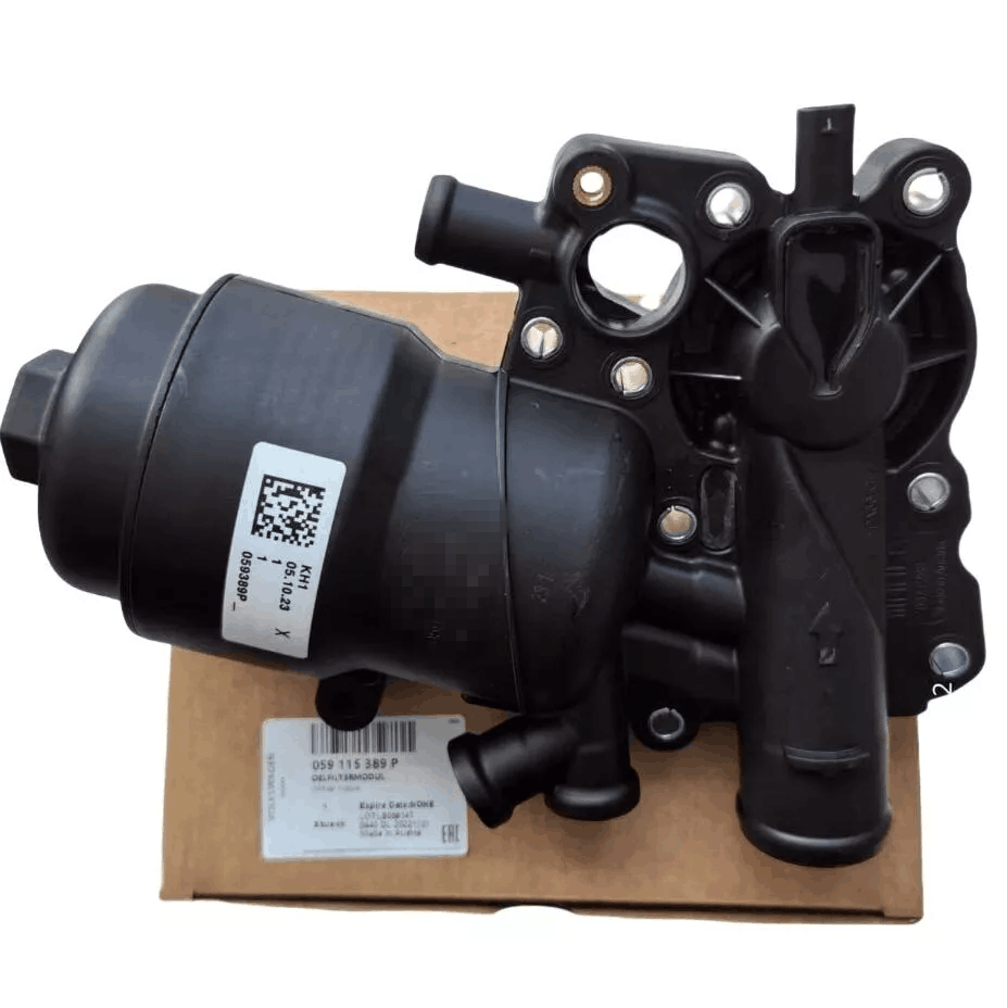 Oil filter housing with thermostat for Audi A6 A7 Q7 3.0 diesel ...