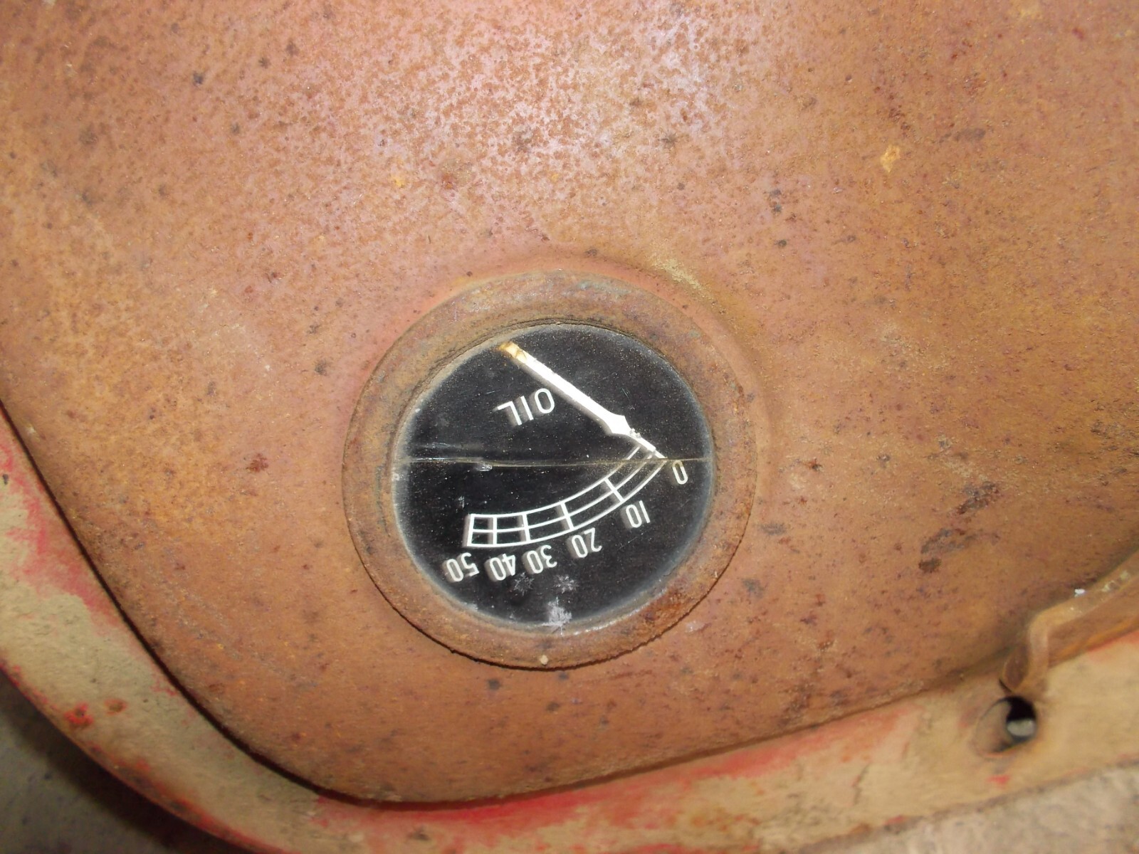 Ford 8N tractor original LATE model dash panel w/ tachometer gauges ...