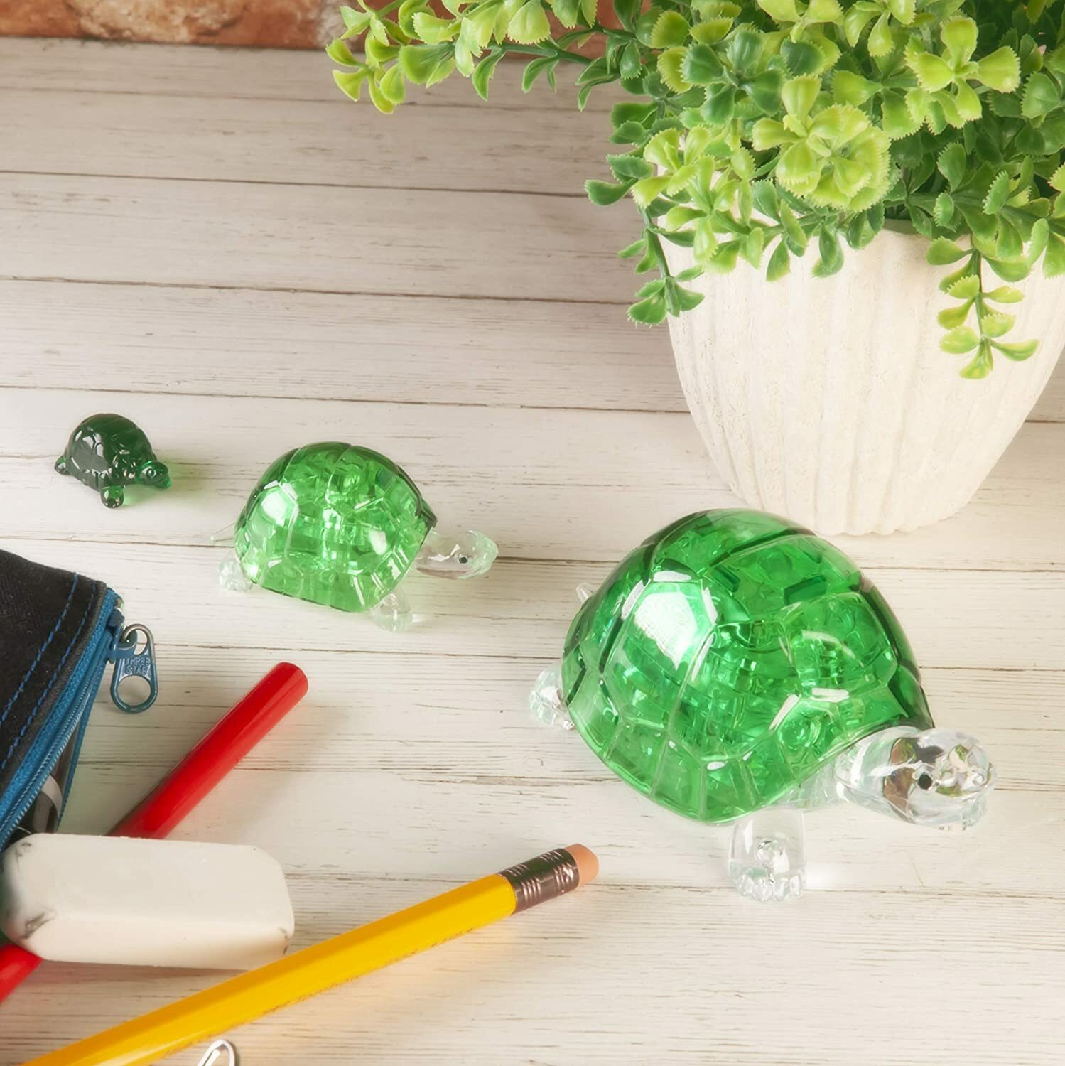 Crystal puzzle 3D puzzle "Turtle" 36 pieces Beverly 50256 Japan | eBay