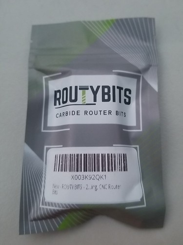 ROUTYBITS 2 Pack 60 and 90 Degree V Bit Engraver Bit Set - 1/4 Inch ...
