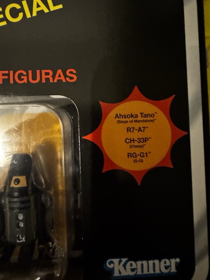 Star Wars Vintage Clone Wars Escape Order 66 Ahsoka Tano R7-A7 CH-33P ...